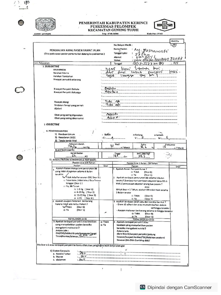 Bukti Sbar Dan Tbak | PDF