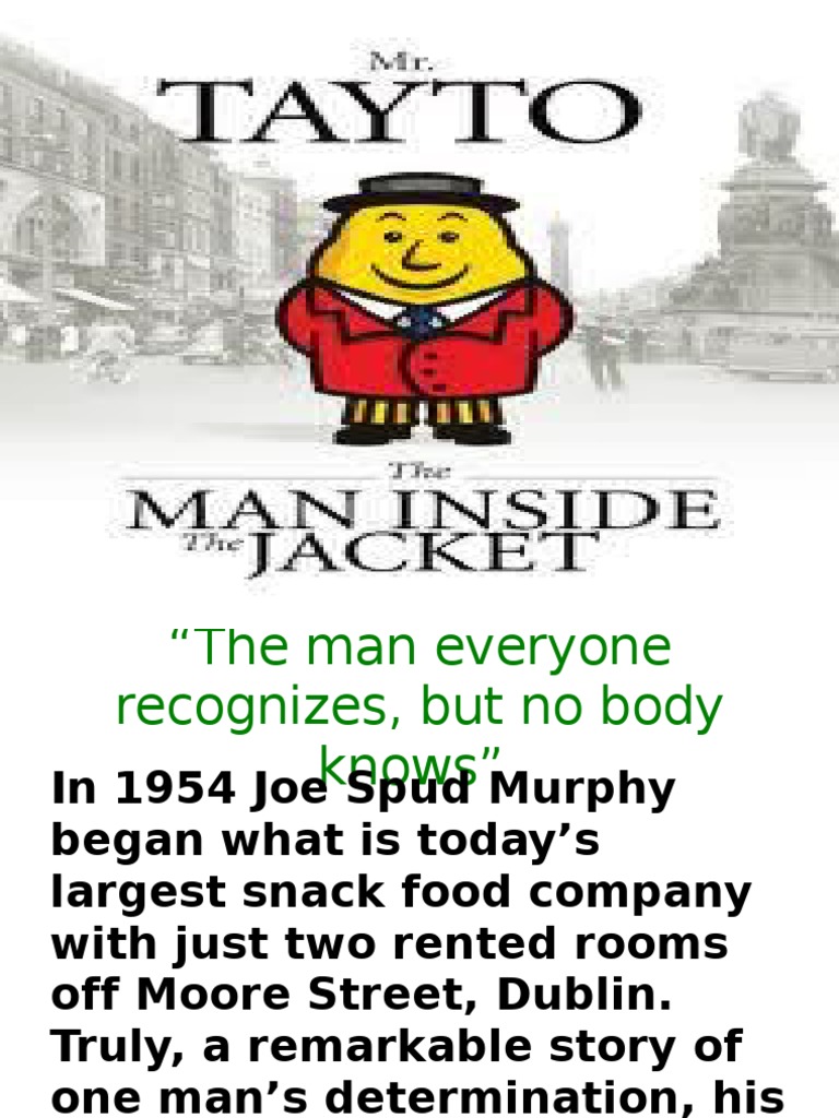 History of Tayto: From Spud to Snack | PDF