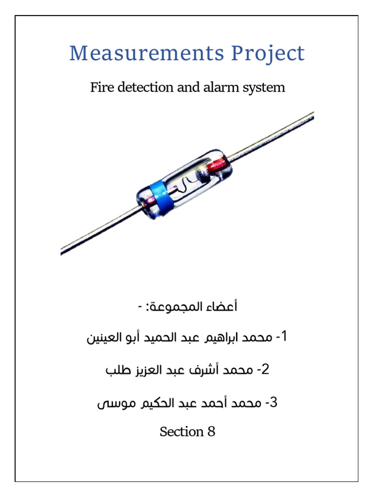 Simple Fire Alarm Circuit Using Diode | PDF | Diode | Electrical Network