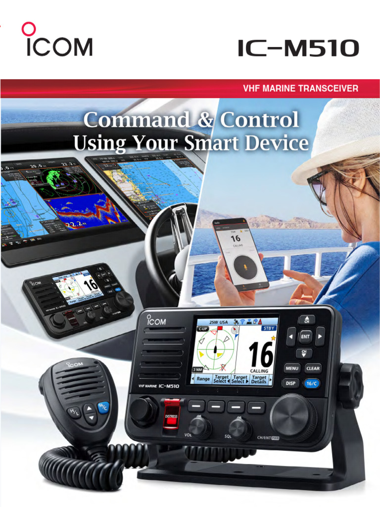 Icom IC M510 Brochure | PDF