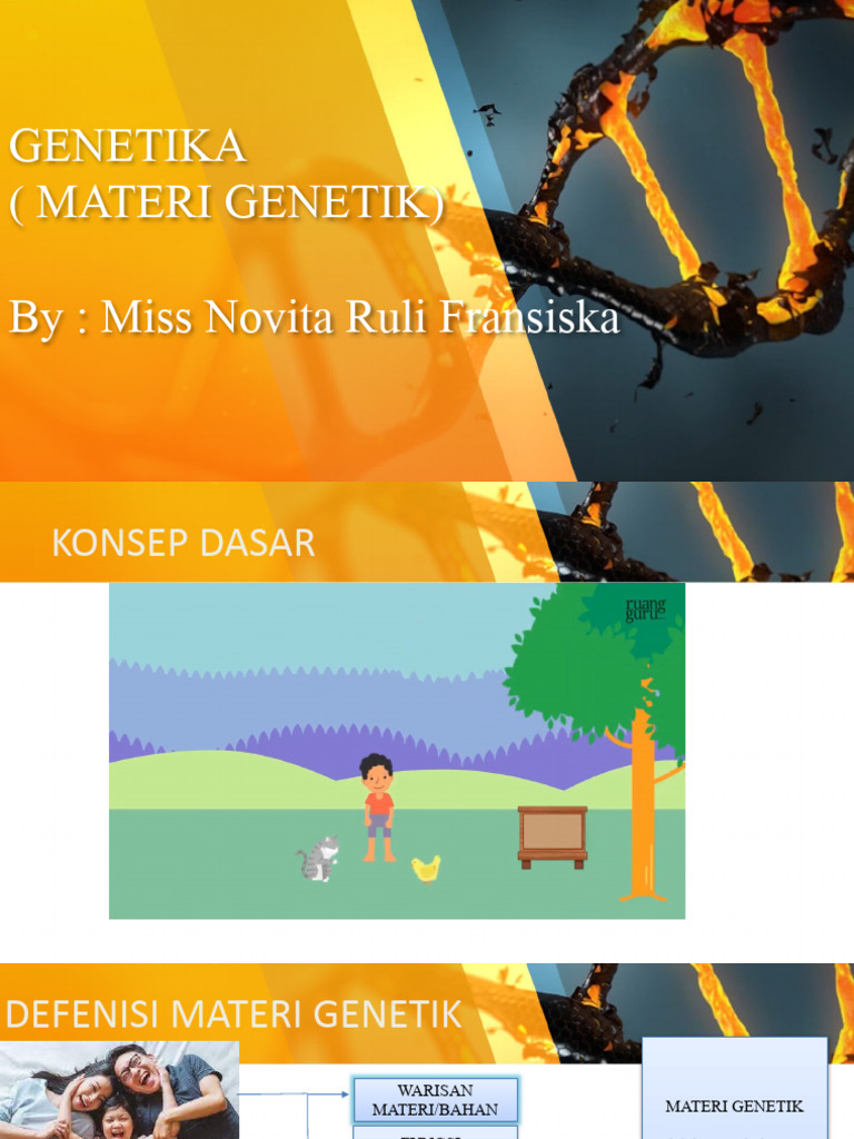 Materi Genetika | PDF