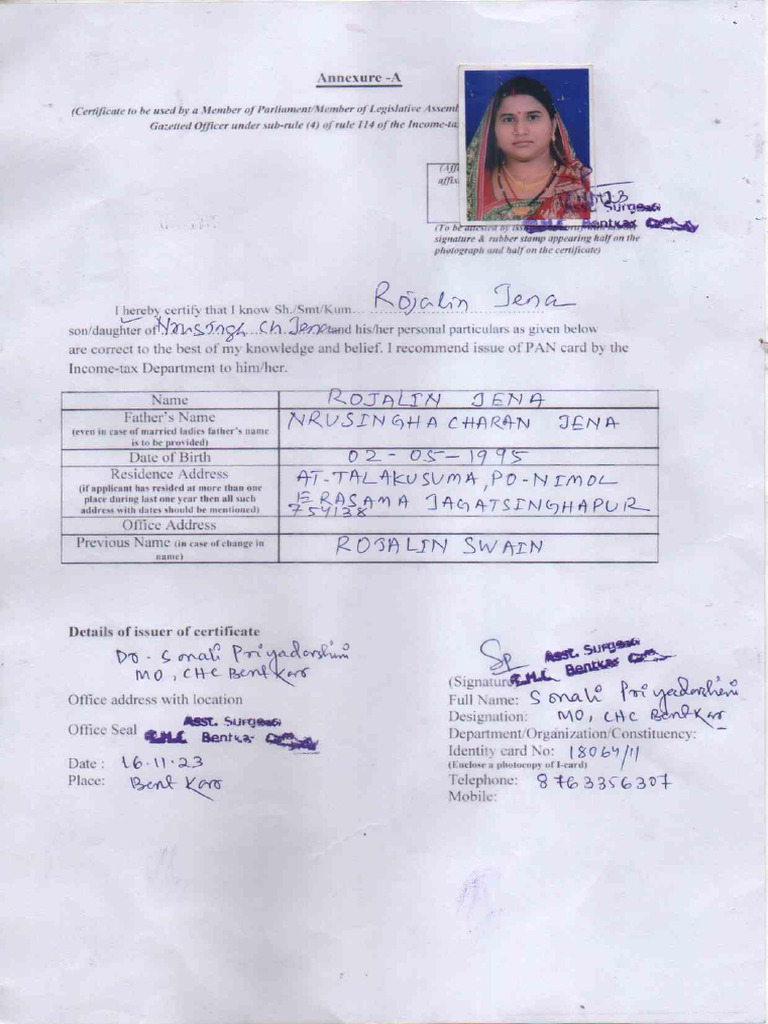 Rojalin Jena Documents | PDF