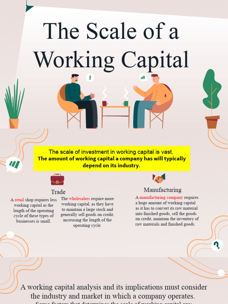 Scale of Working Capital | PDF