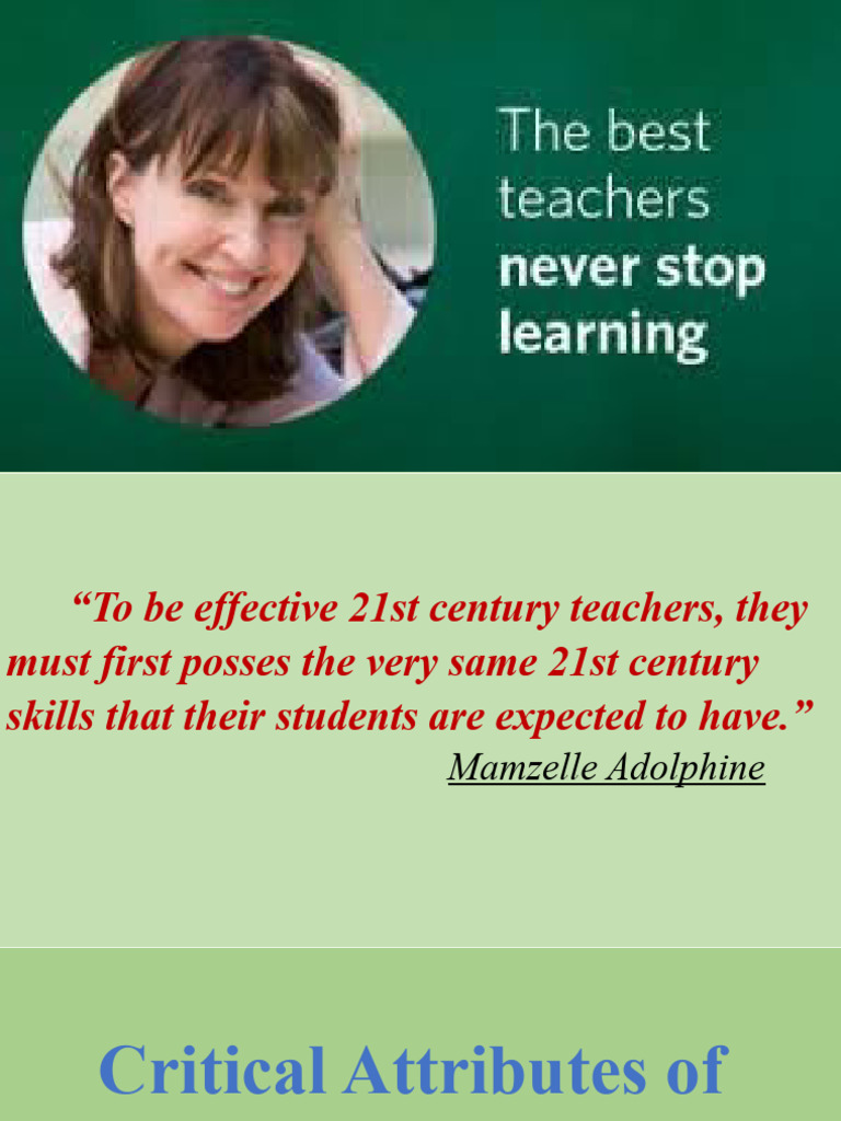 MODULE 3 - Critical Attributes | PDF