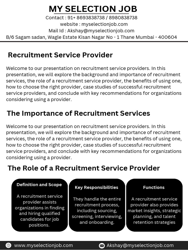 My Selection Job | PDF