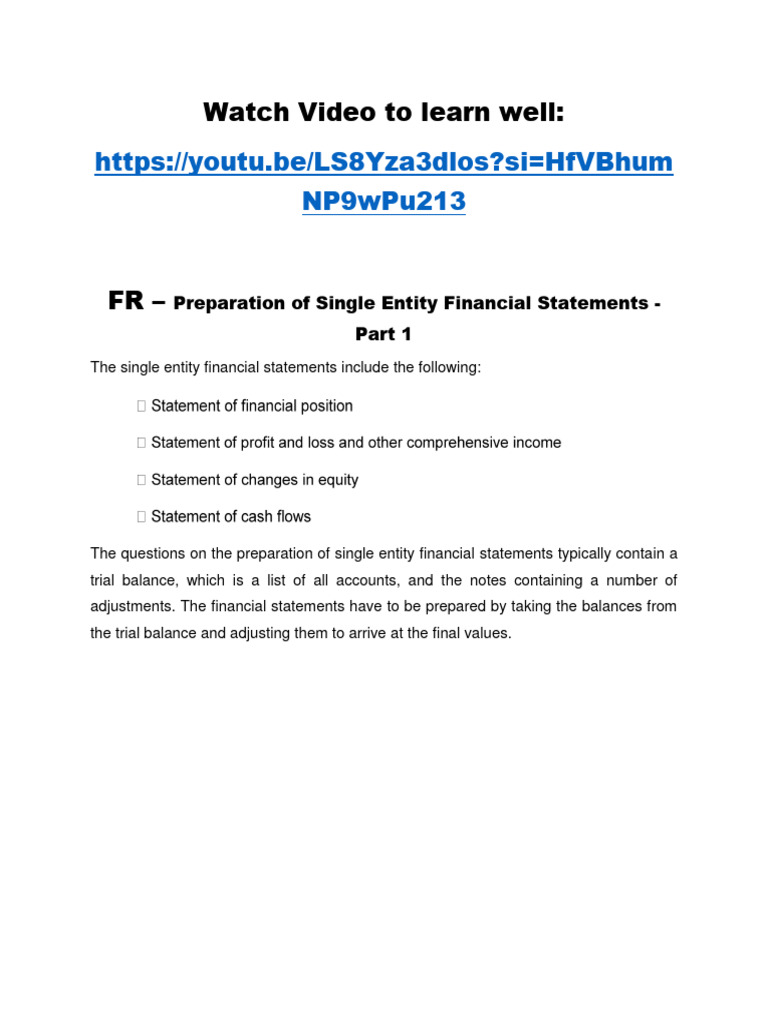 59.single Entity Financial Statements2 | PDF | Deferred Tax | Private ...