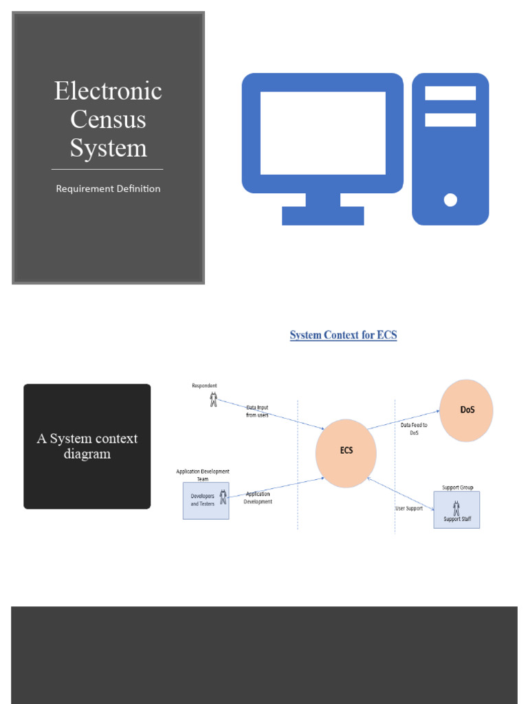 Electronic Census System Requirements Guide | PDF