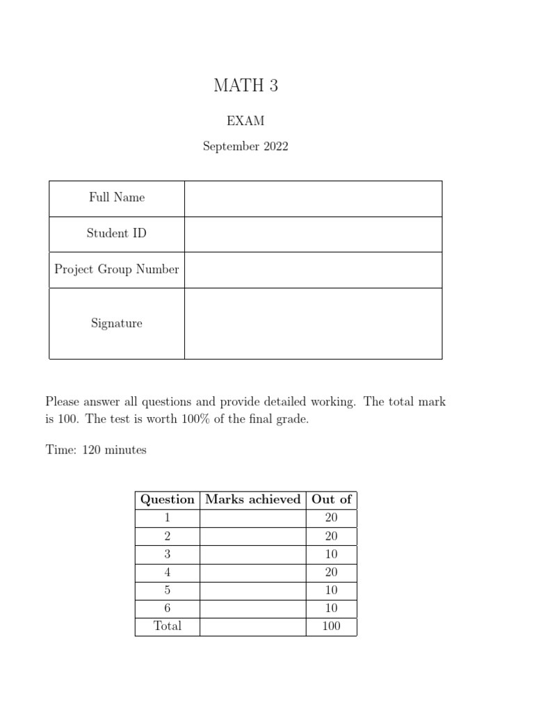 Statistic Examples | PDF
