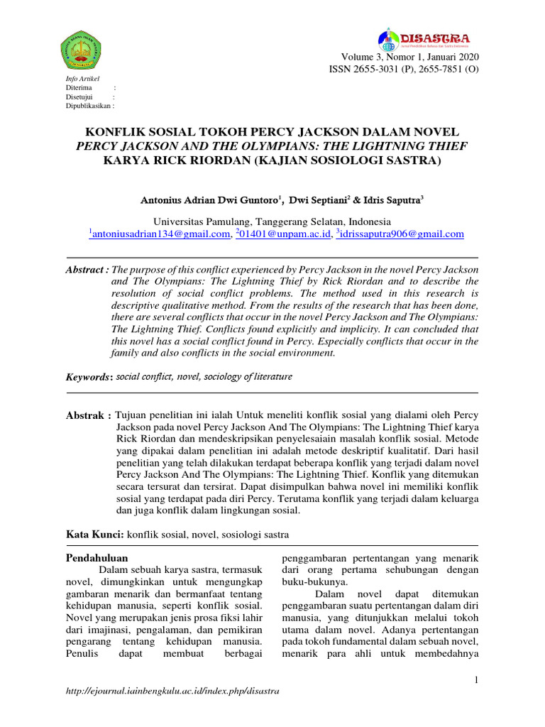 Anto Dan Idris | PDF