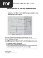 Method Statement For Insulation Works and Jacketing | PDF | Thermal ...