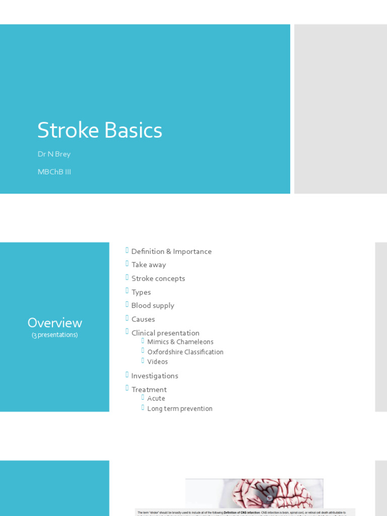 Stroke | PDF | Stroke | Ischemia