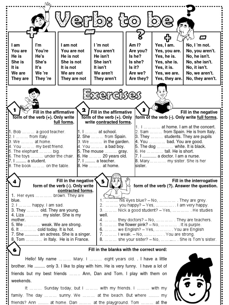 Verb To Be | PDF