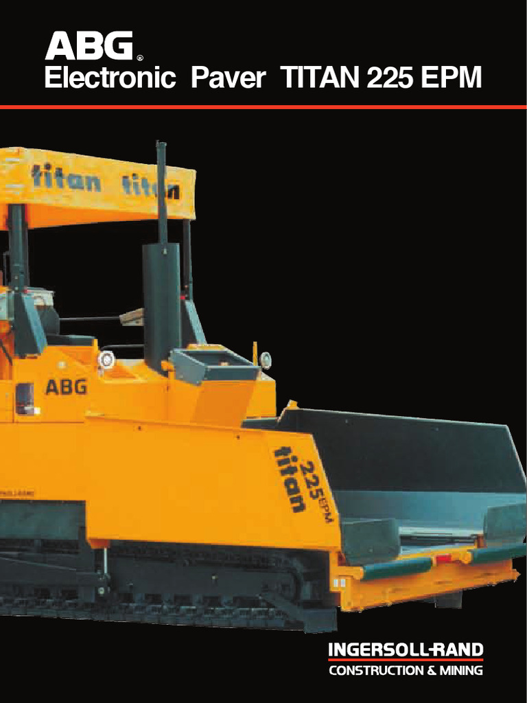 Abg Titan 225 Epm 21 6 0199 30 XXXX | PDF