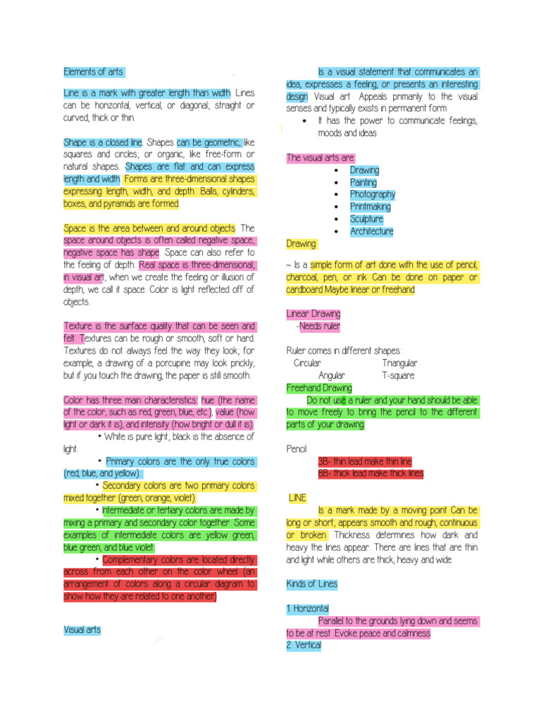 Midterm Reviewer | Download Free PDF | Drawing | Composition (Visual Arts) Midterm Reviewer | Download Free PDF | Drawing | Composition (Visual Arts)