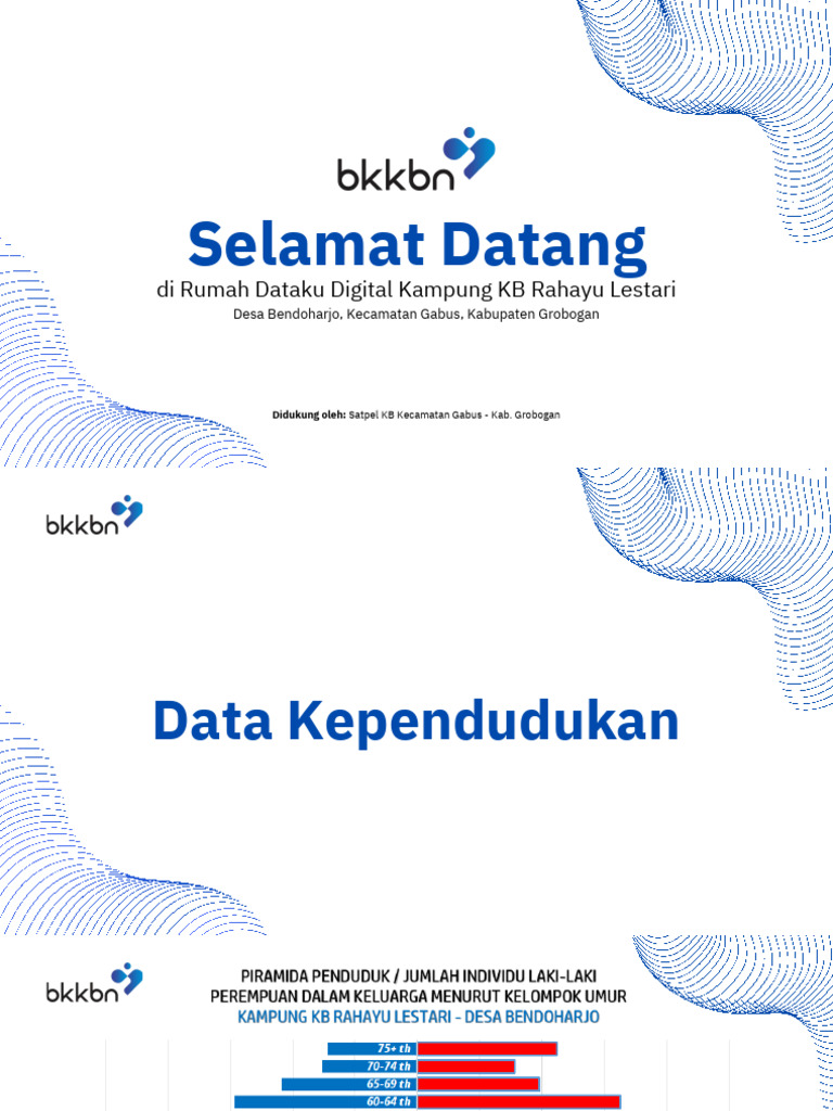 Rumah Dataku Kampung KB Rahayu Lestari | PDF | Memasak, Makanan ...