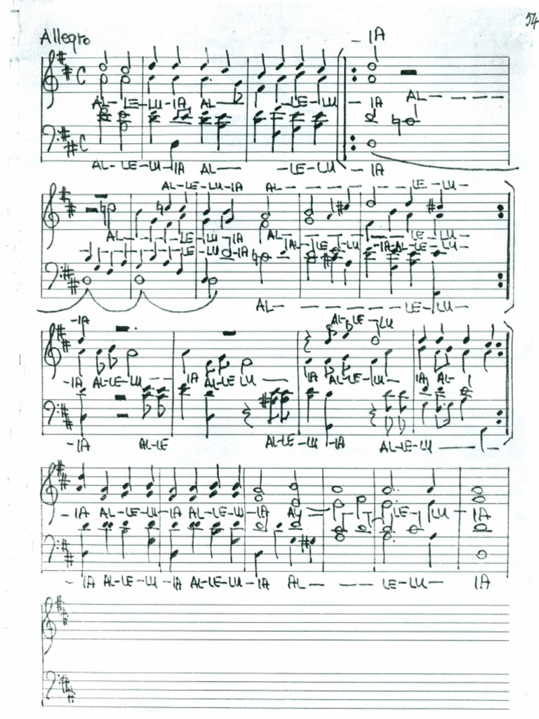 Aleluja | PDF