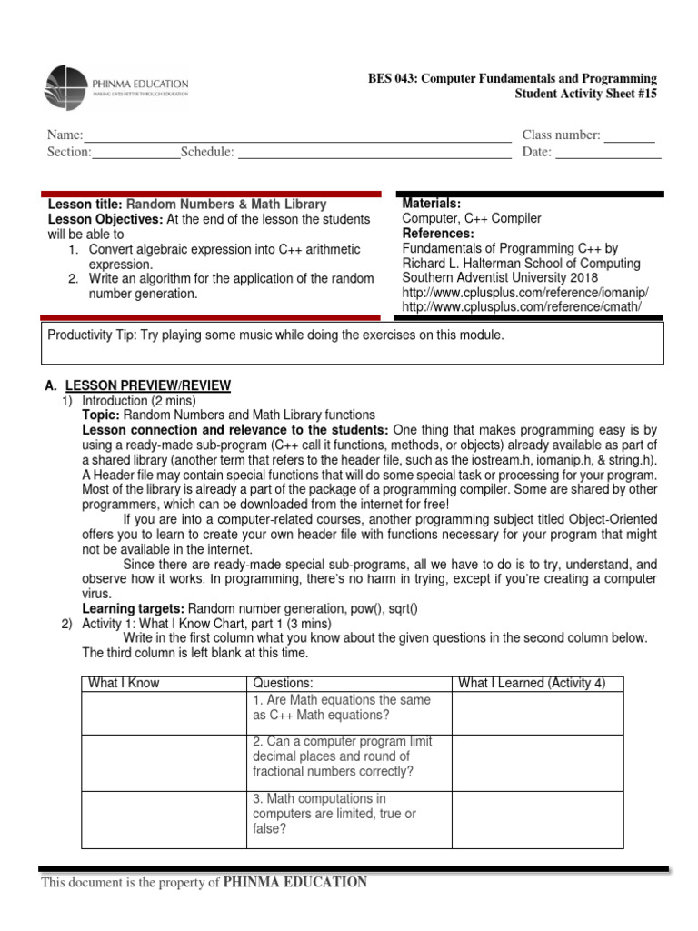 Sas15 Bes043 | Download Free PDF | Trigonometric Functions | Computer ...