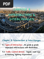 Highway Engineering I - Topic 6 - Intersections Interchanges | PDF | Interchange (Road ...