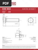 Datasheet Din 912 | PDF | Steel | Screw