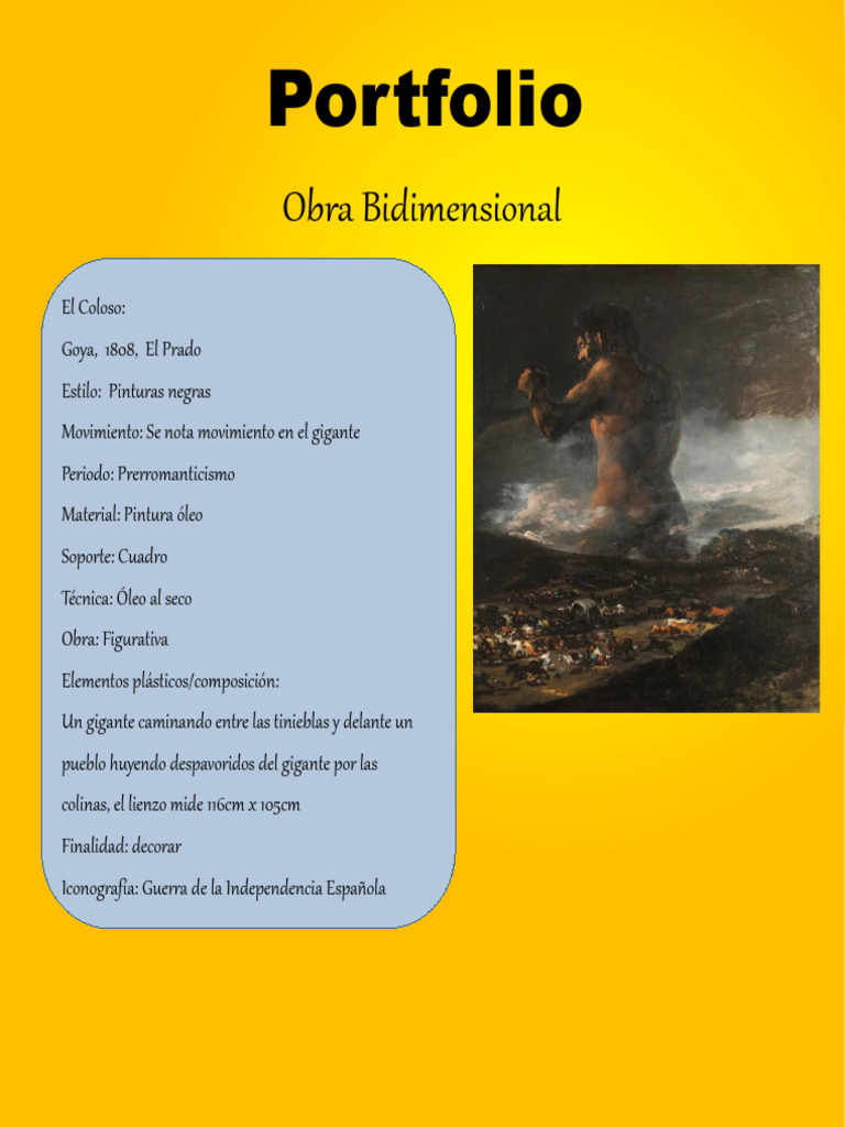 El Coloso | PDF | Pinturas