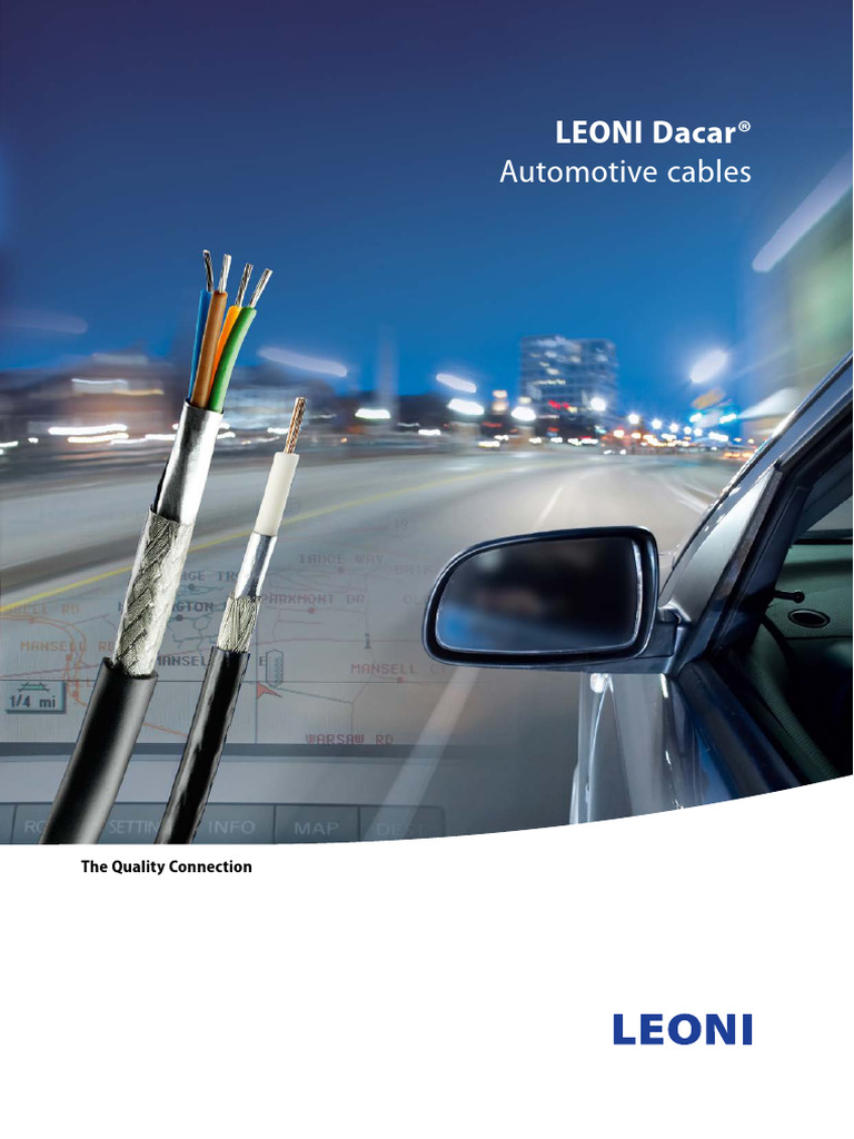 Leoni Dacar | PDF | Coaxial Cable | Polyethylene