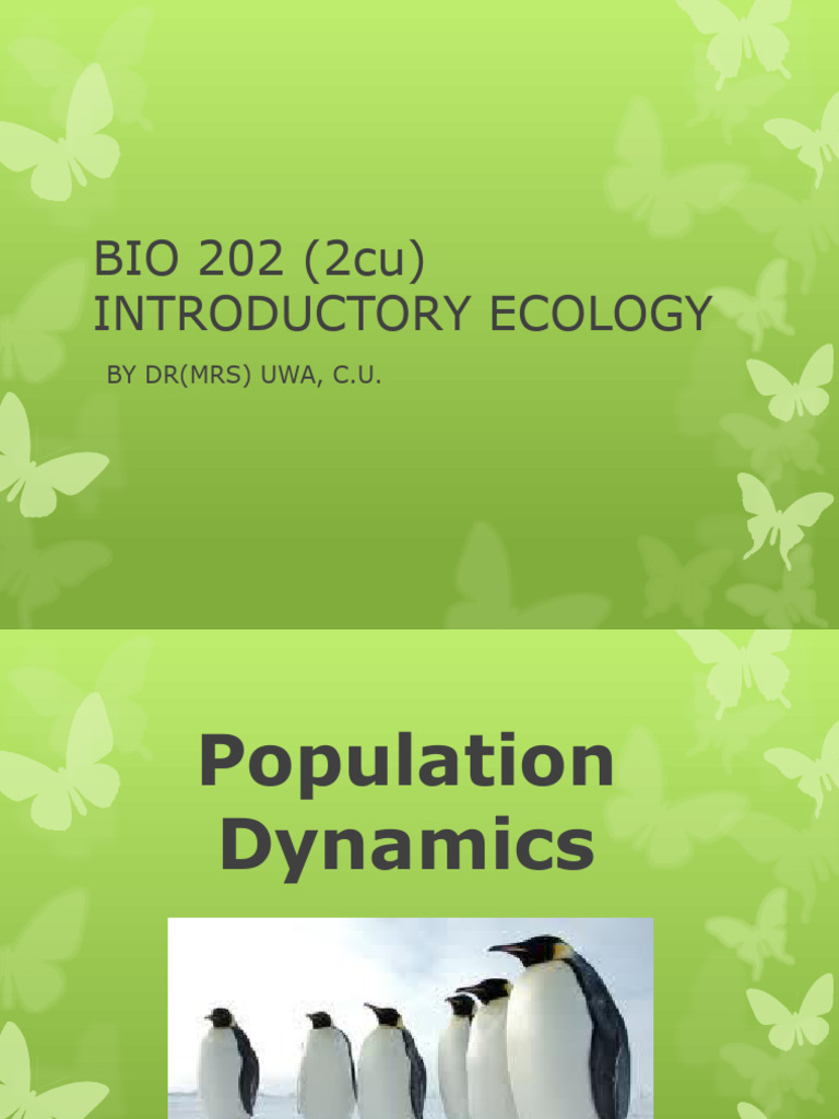 Bio 307 General Ecology III | PDF | Herbivore | Population