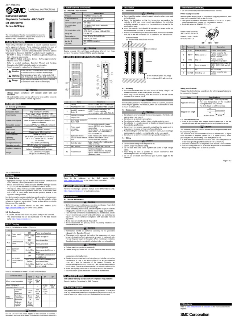Manual SMD JXCP1# | PDF