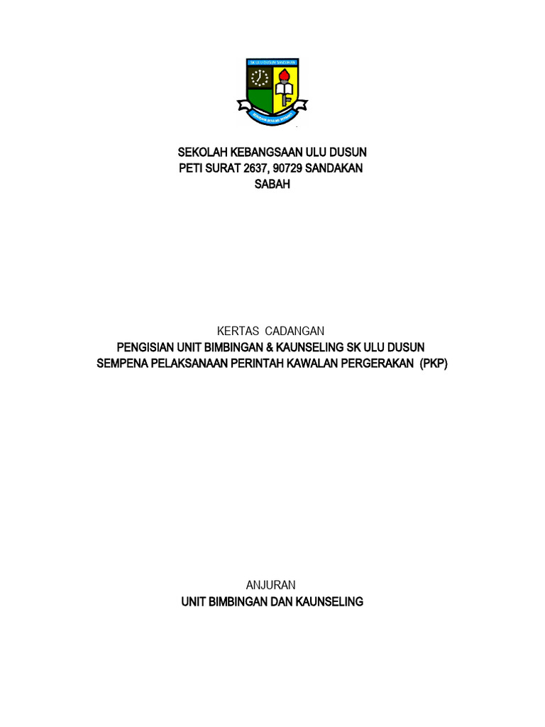 KK Program PKP 2020-2021 | PDF
