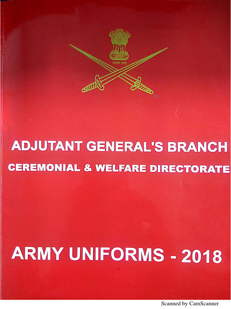 Army Dress Regulations 18 | PDF