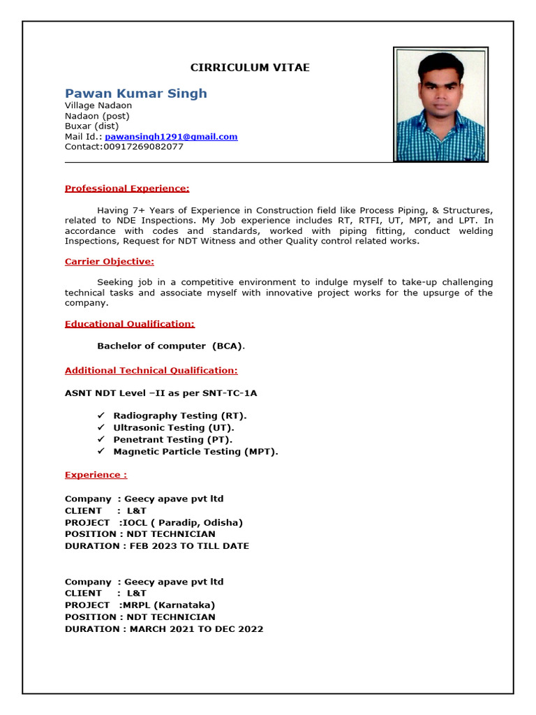 Pawan CV-1 - 121203 | PDF