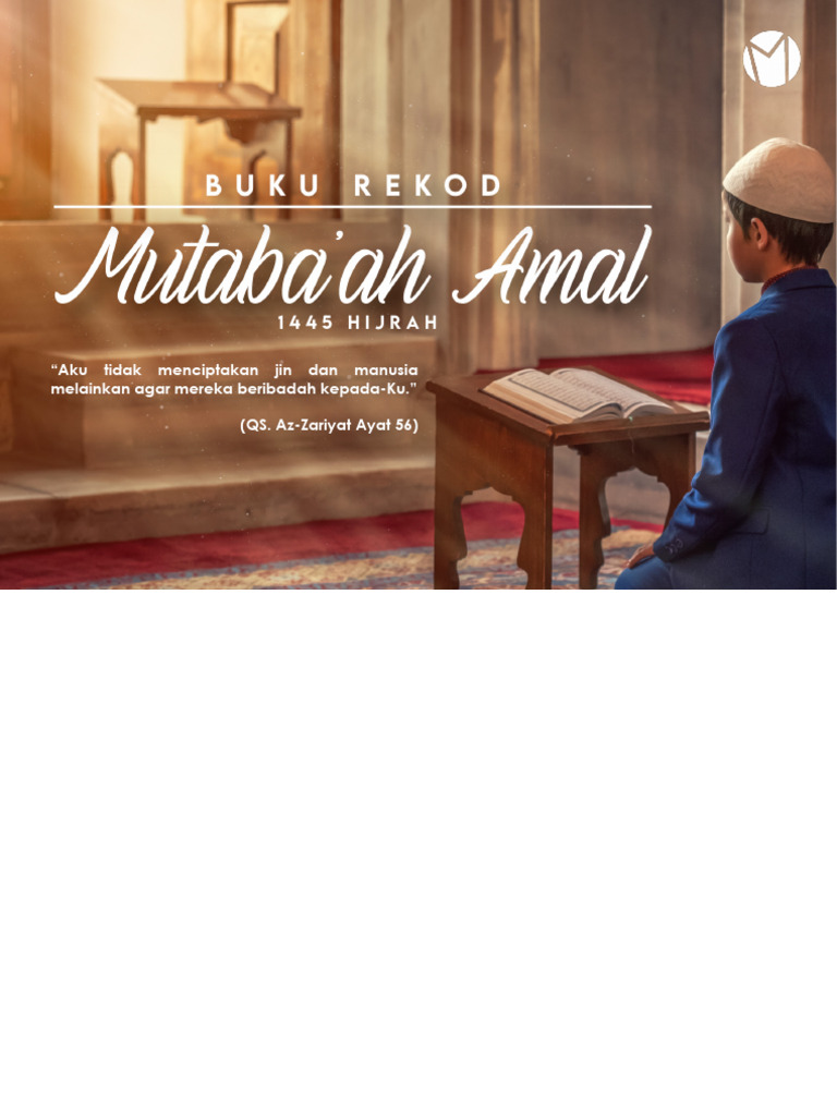 (Ikhwah) Mutabaah Amal Muassis | PDF