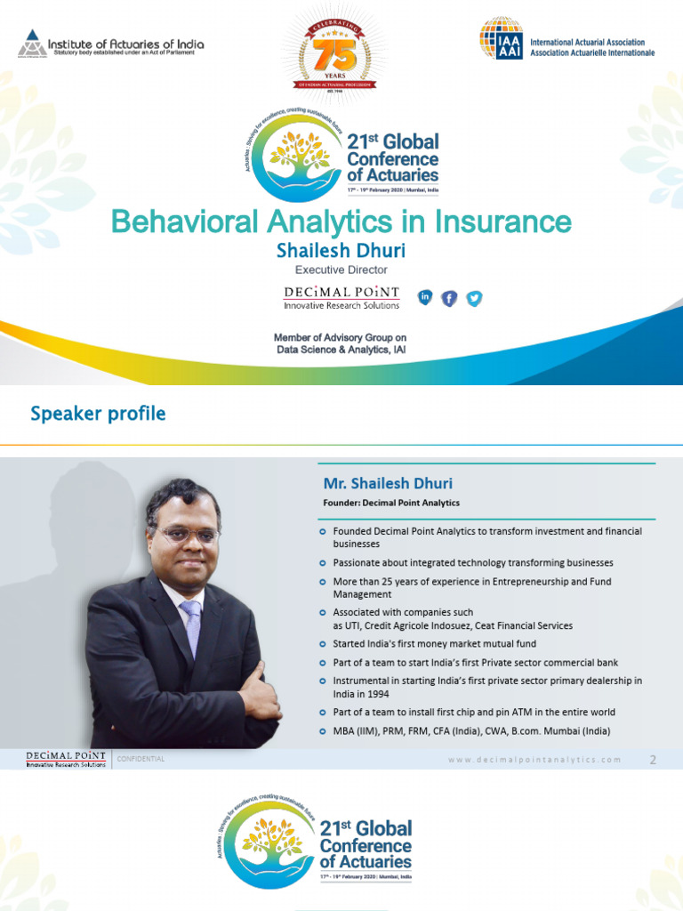 P3 Shailesh Dhuri | PDF | Insurance | Analytics