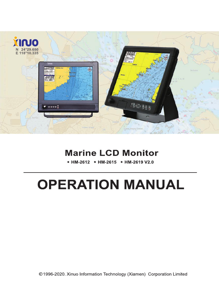 Marine LCD Monitor User 'S Manual Haying | PDF