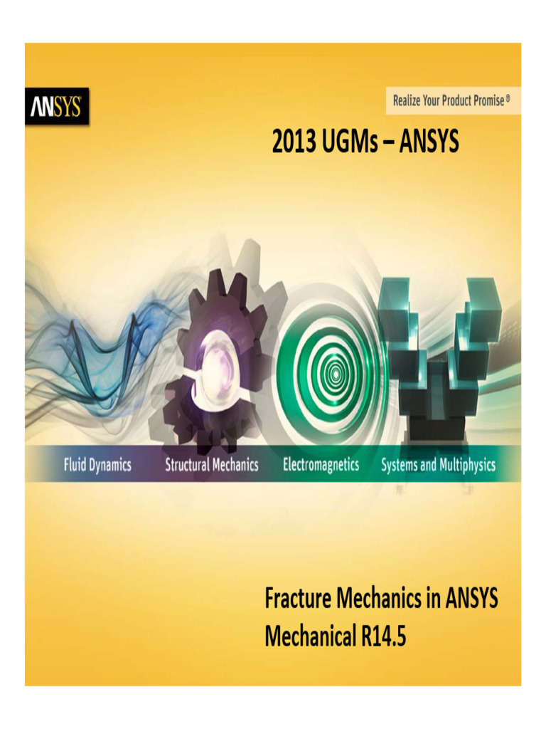 Ansys - Fracture Mechanics in Ansys Mechanical | PDF