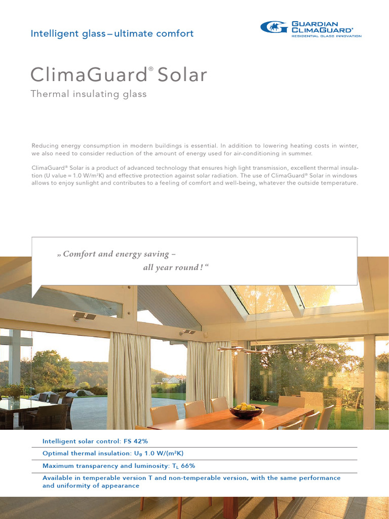 Clima Guard Solar | Download Free PDF | Solar Energy | Building Insulation