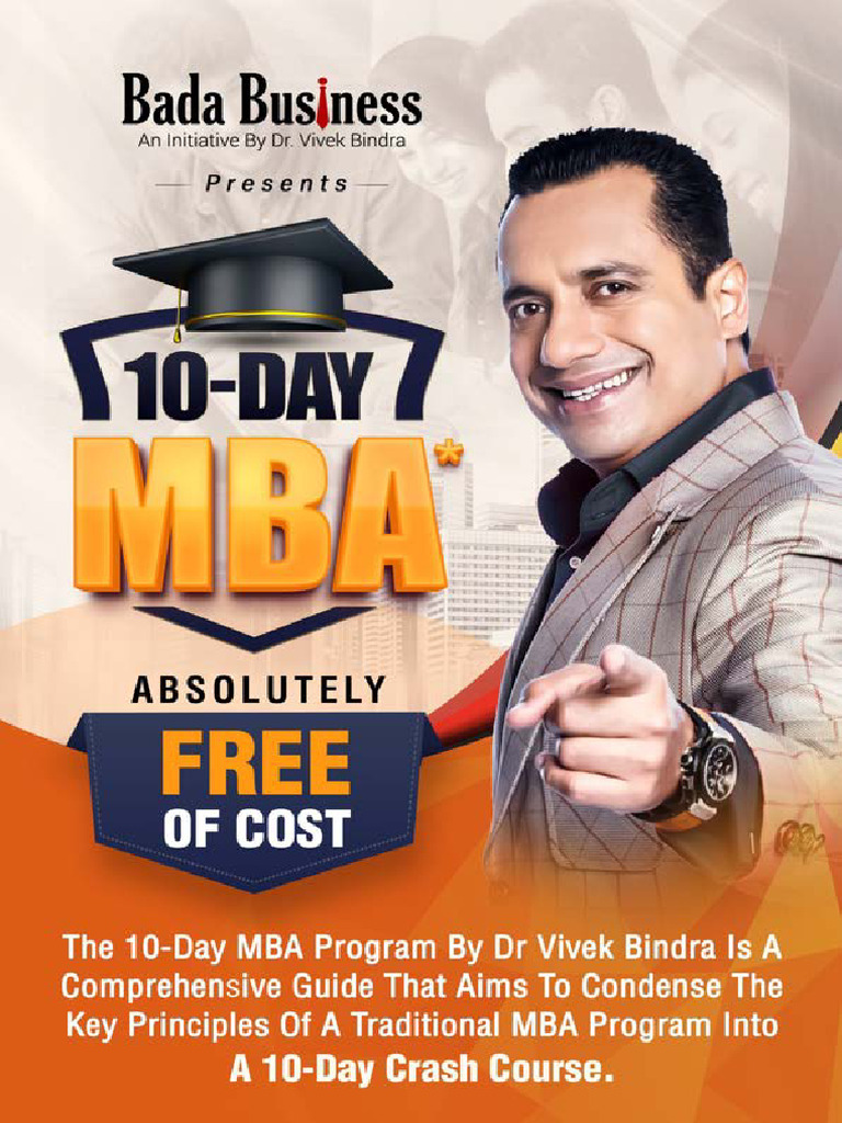 10 Day Mba Pdf