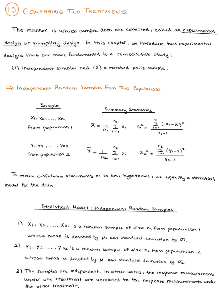 Note 23 May 2023 | PDF | Standard Deviation | Sampling (Statistics)
