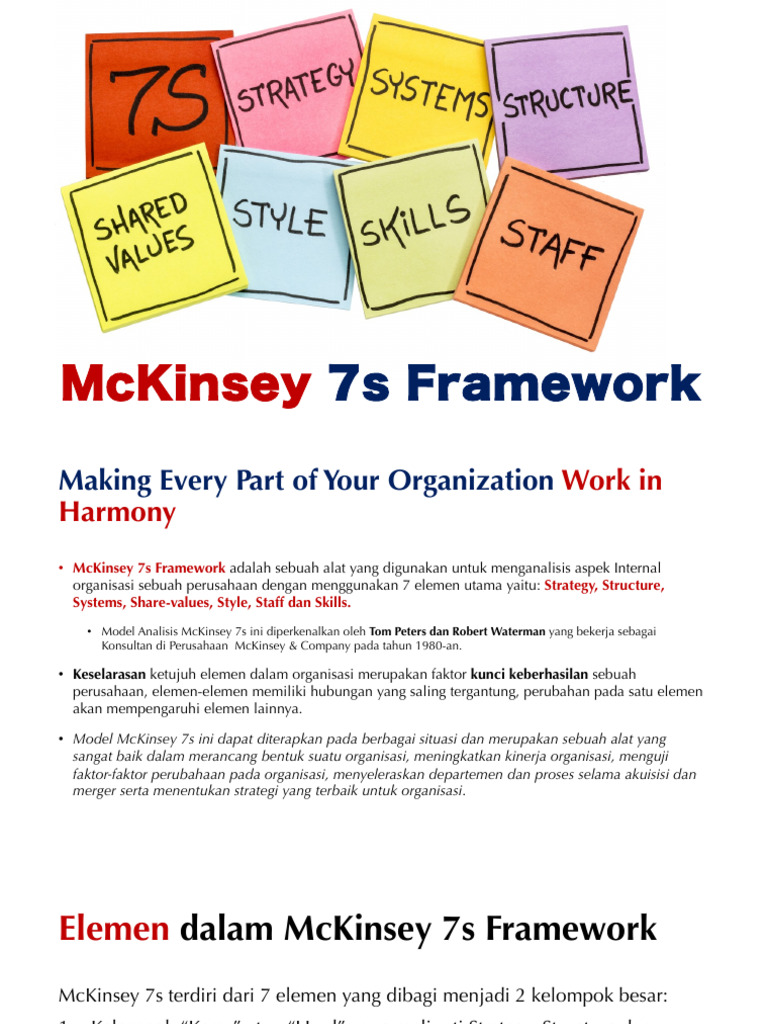 7S Framework | PDF