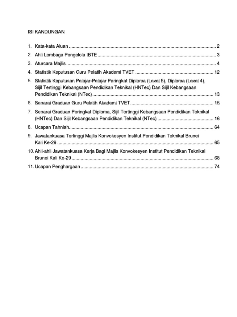 IBTE 29th Convocation Programme Book | PDF | Seni