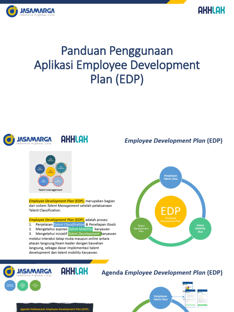 Panduan Pengisian EDP Handout | PDF