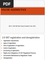 VAT Deferment | PDF | Value Added Tax | Taxes