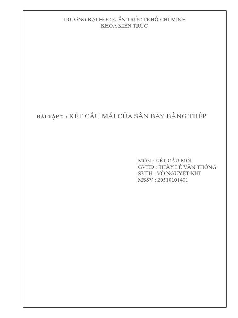 BT2 KẾT CẤU MỚI | PDF