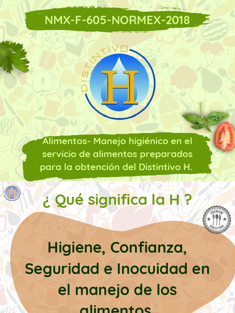 Presentacion Distintivo H 23 | PDF