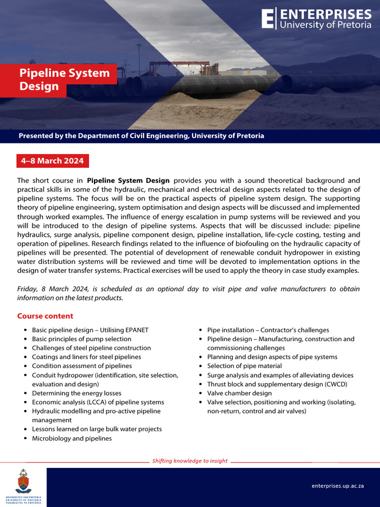 Pipeline System Design Pdf Pipe Fluid Conveyance Pipeline Transport