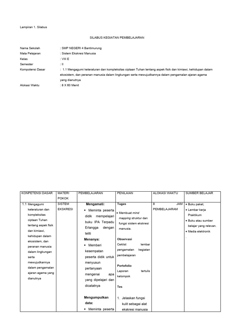 Silabus | PDF | Karier & Perkembangan | Ilmu Sosial