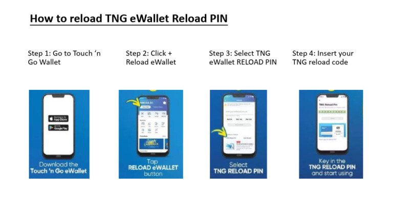 How To Reload TNG Ewallet Reload PIN | PDF