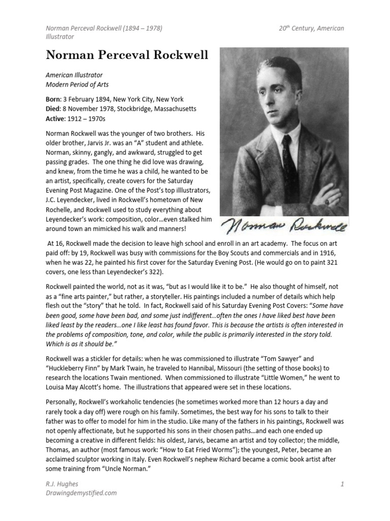 Norman-Rockwell-reference-usage | PDF Norman-Rockwell-reference-usage | PDF