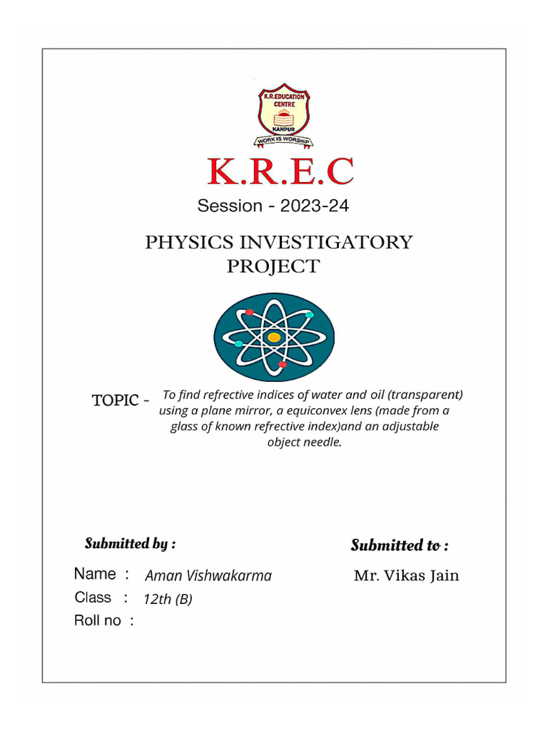 Physics Inv. 2024 | PDF