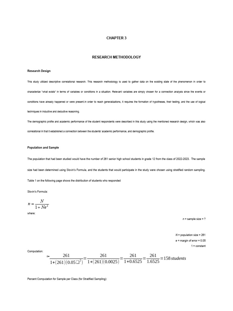 Chapter 3 Sample | PDF