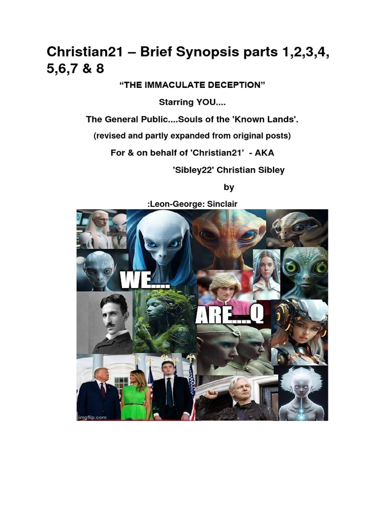 Leon Sinclair Synopsis of Christian 21 (1-9) | PDF | Ghosts | Demons